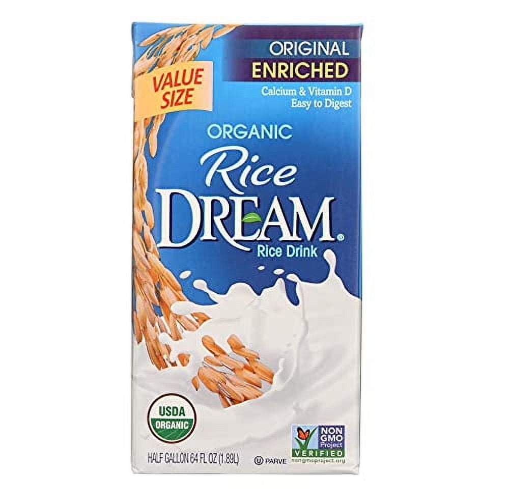 Dream Imagine Non Dairy Enriched Organic Original Rice Milk, 64 oz ...