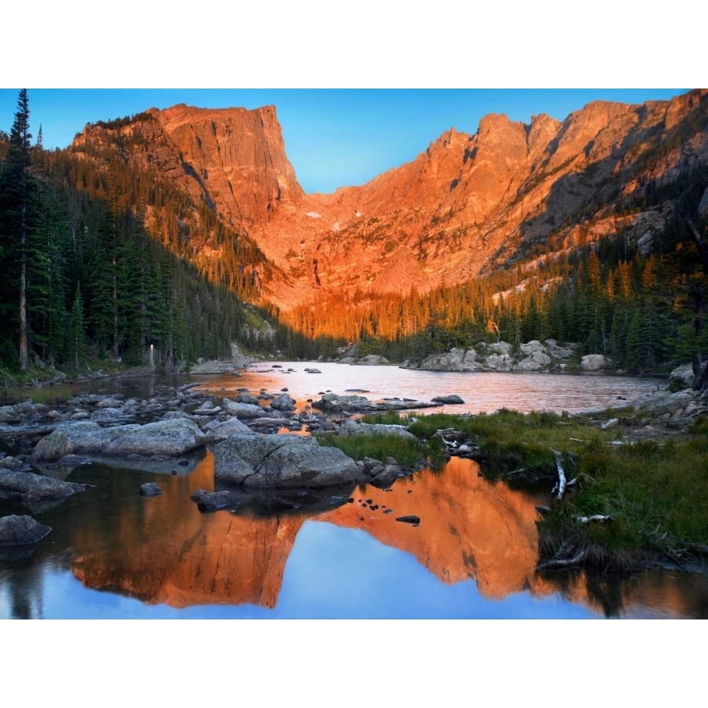 Dream Lake Rocky Mountain National Park Colorado Poster Print by Tim ...