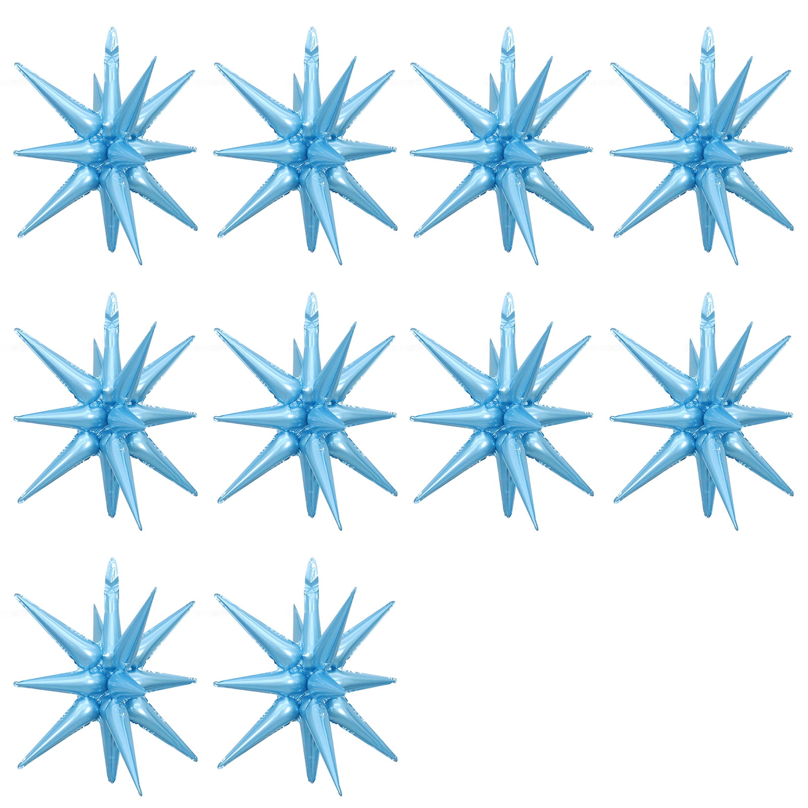 Dream Lifestyle 14-pointed Star Balloons Star Foil Balloons 10pcs ...