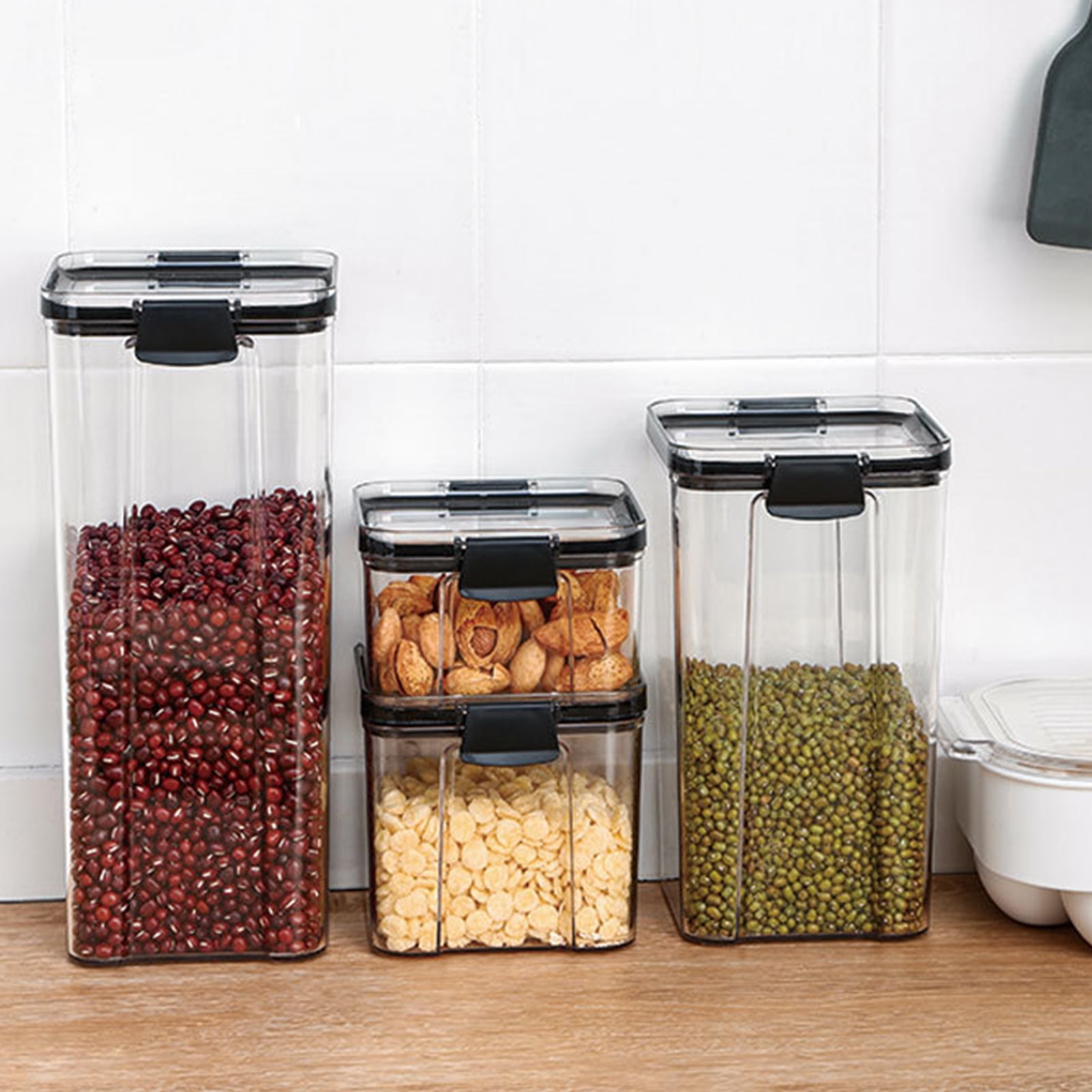 Dream Lifestyle Airtight Food Storage Containers,Moisture Proof Sealed ...