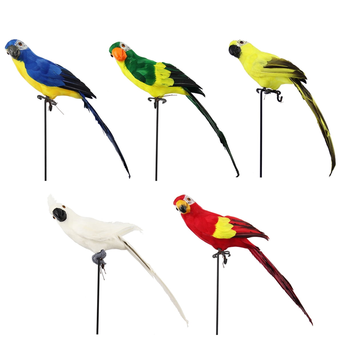 Dream Lifestyle Artificial Birds Lifelike Feathered Birds Feather ...