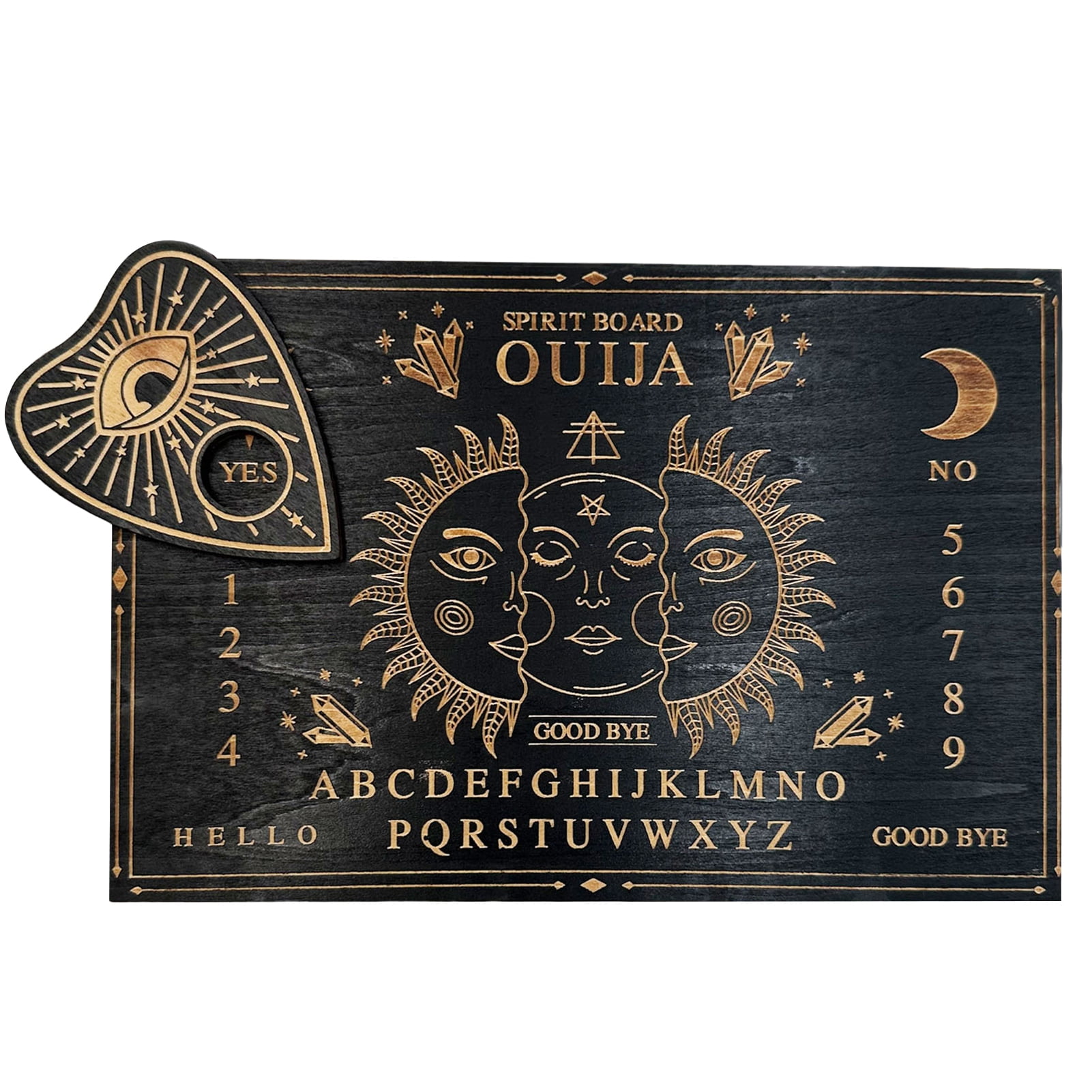 Dream Lifestyle Halloween Themed Ouija Board Spooky Halloween Ouija Board Lightweight Wooden