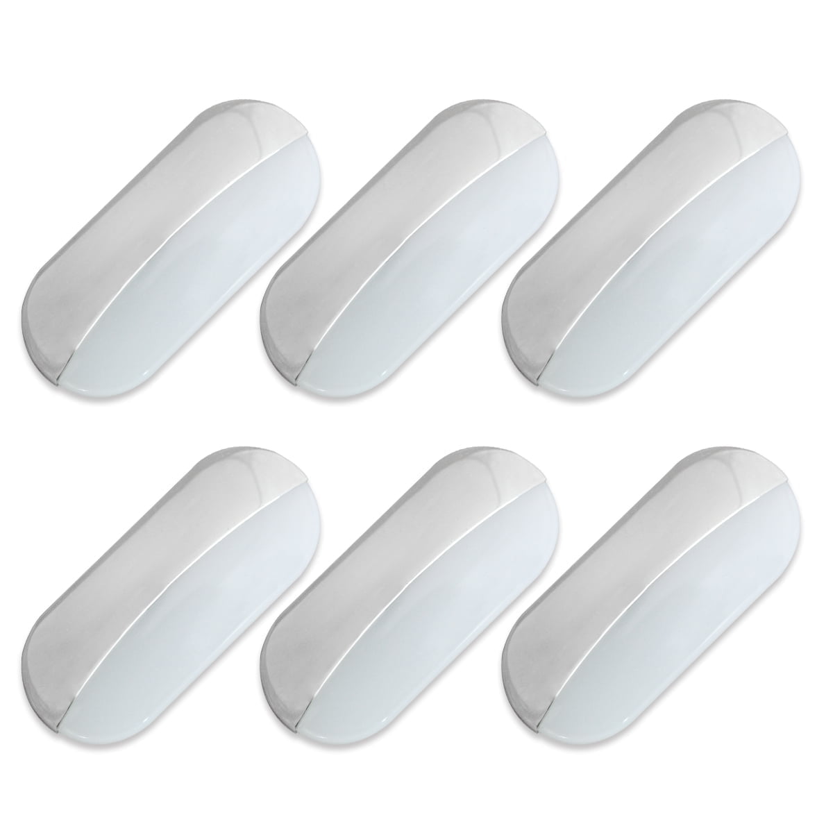 Dream Lighting 2.9 inch LED Oval Courtesy Light, 12Volts,Stainless ...