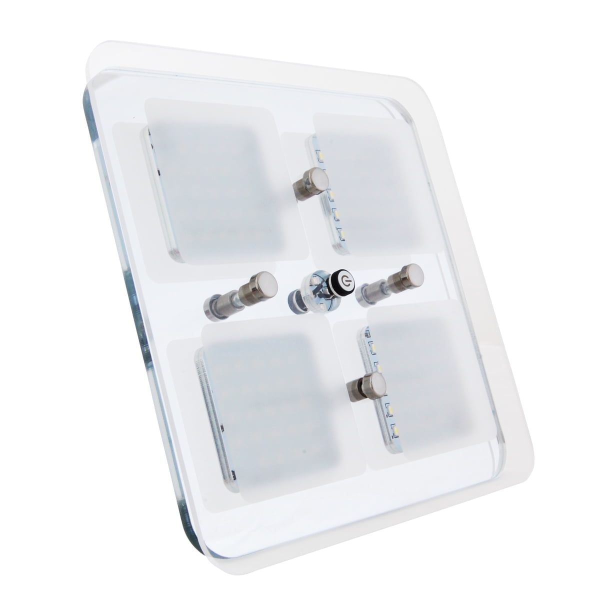 Dream Lighting 12volts RV LED Crystal Panel Ceiling Light, Trailer ...