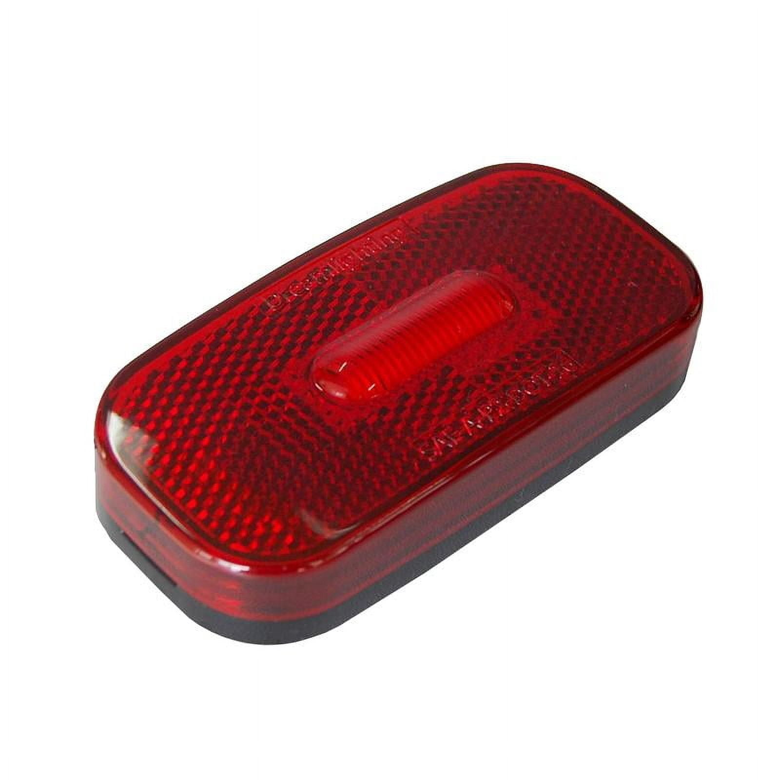 Dream Lighting LED Rectangle Clearance Light/Red - Walmart.com