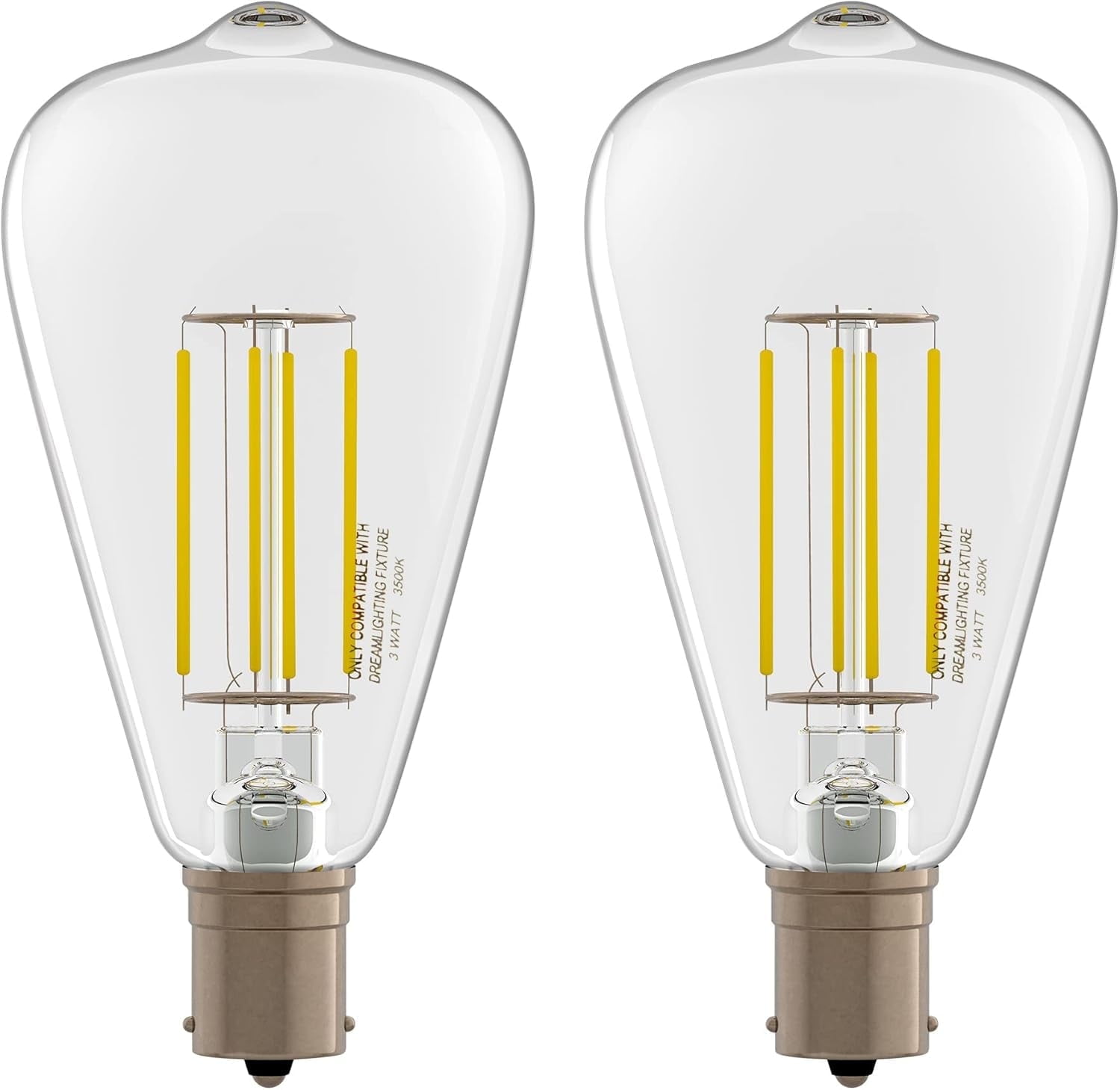 Dream Lighting LED Vintage Edison Bulb,for Ceiling Pendant Light,Warm ...