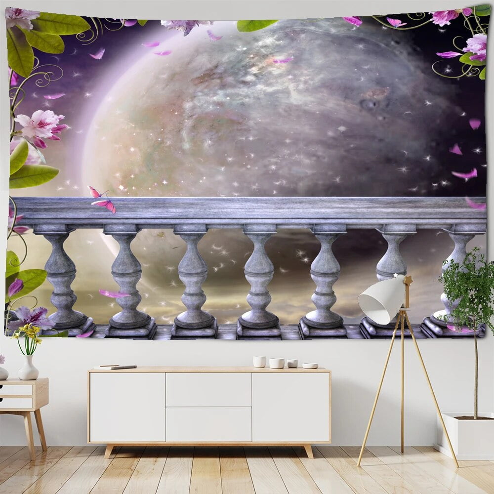 Dream Magic Forest Tapestry Wall Hanging Psychedelic Wall Tapestry ...