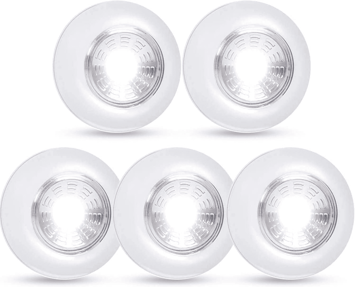 Dream Master LED Wireless Night Light 5-Pack - Battery-Powered, Wall ...