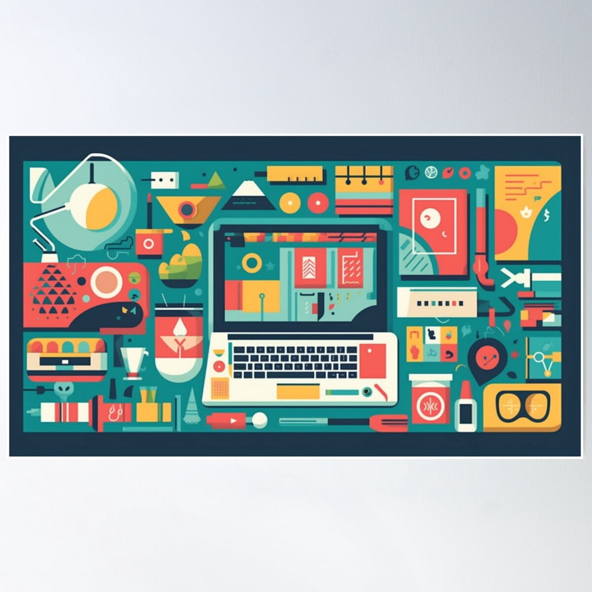 Dream Of A Classroom Poster Wall Art, Modern Wall Decor For Living Room ...