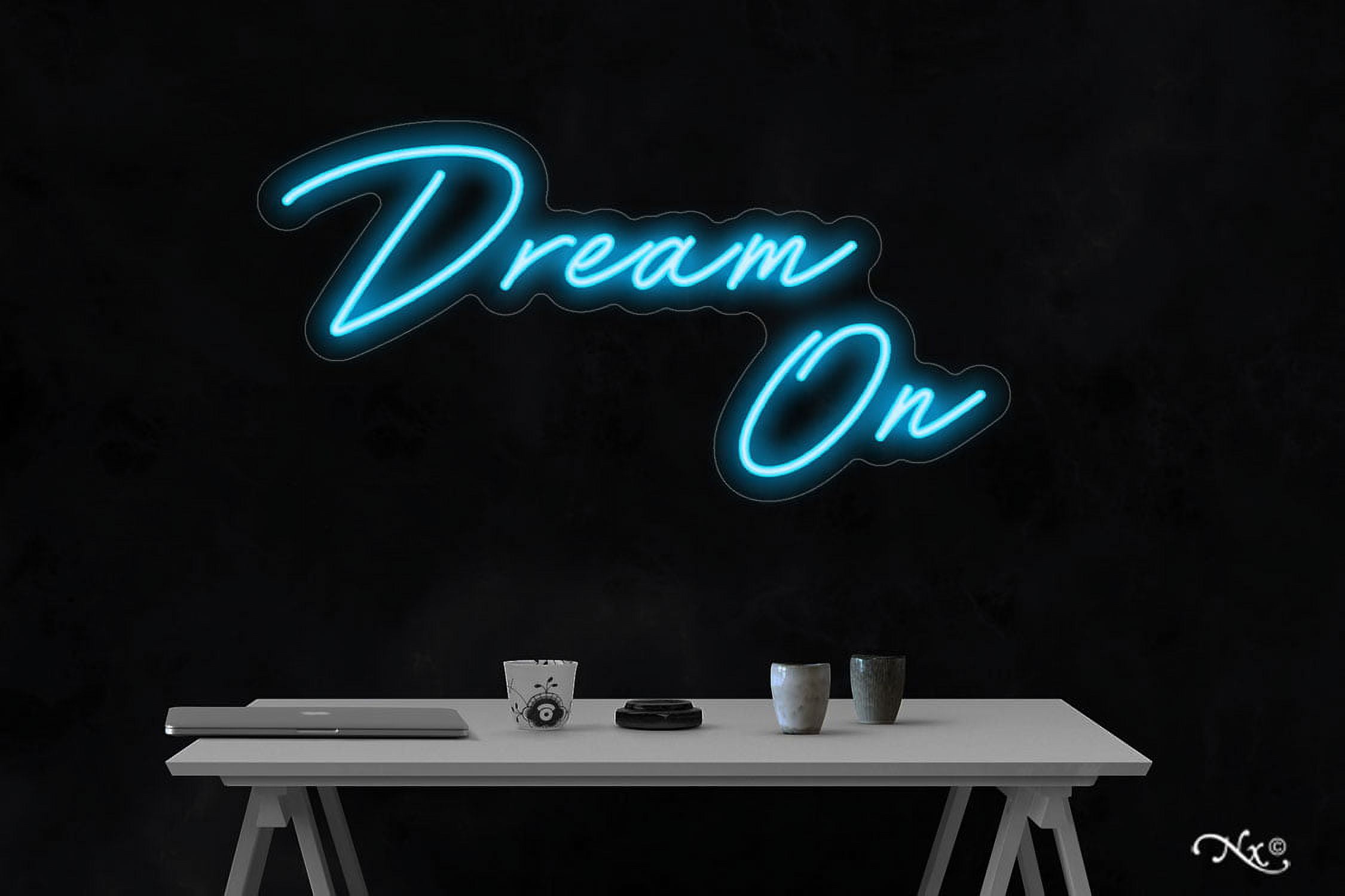Dream On-LED Neon Sign Made in USA - Walmart.com