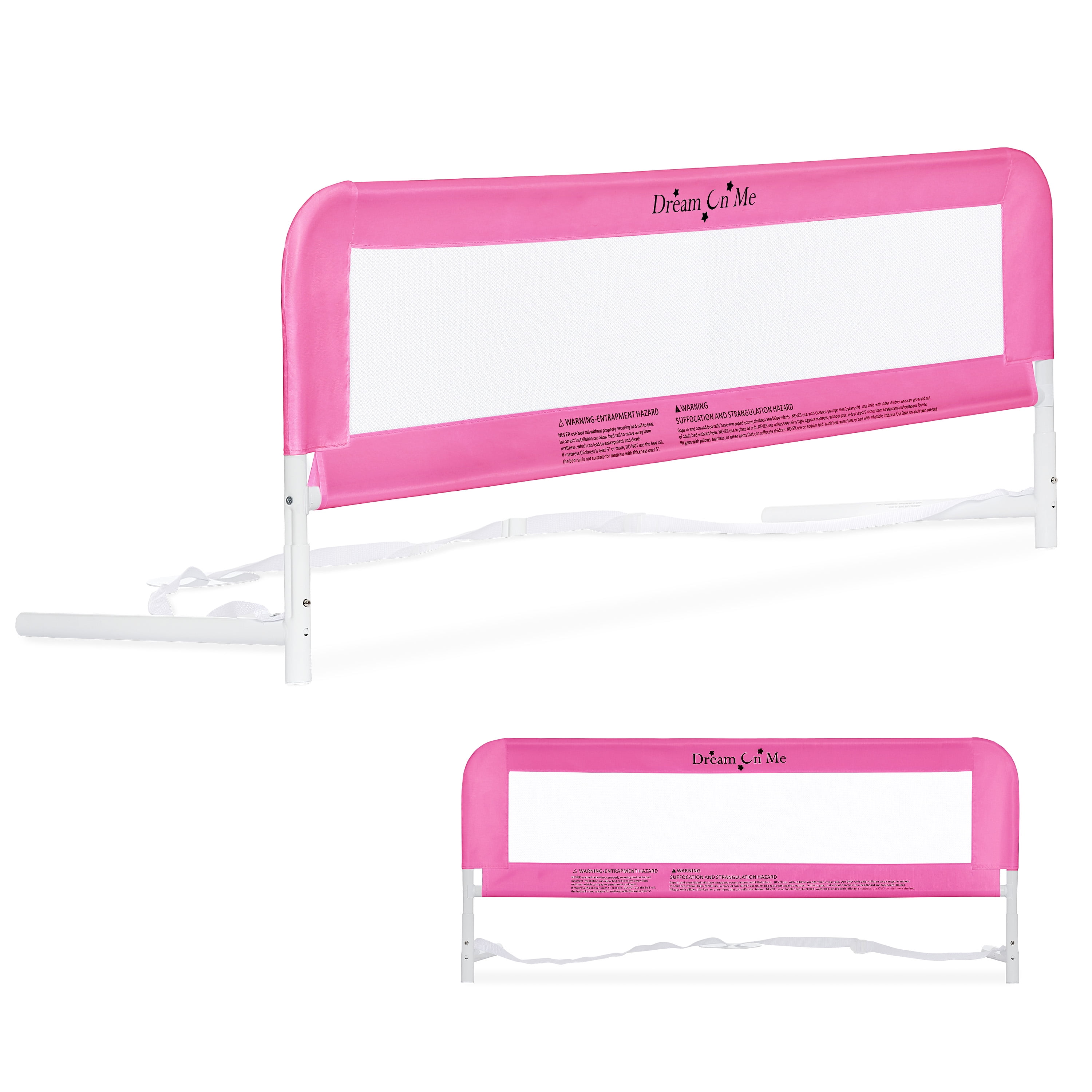 Dream On Me Adjustable Mesh Bed Rail - Walmart.com