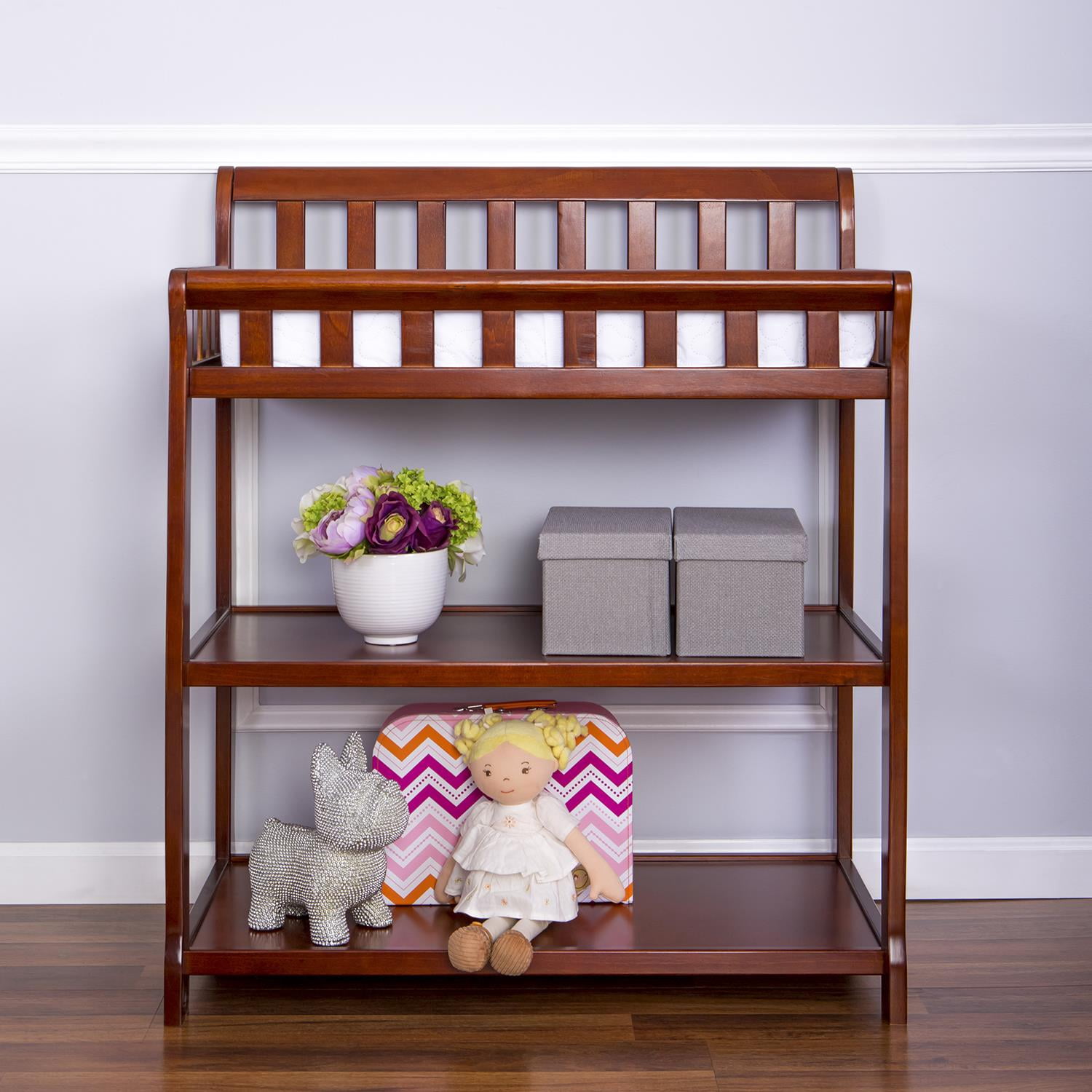 Dream On Me Ashton Changing Table, New Zealand Pinewood, 1 inch ...