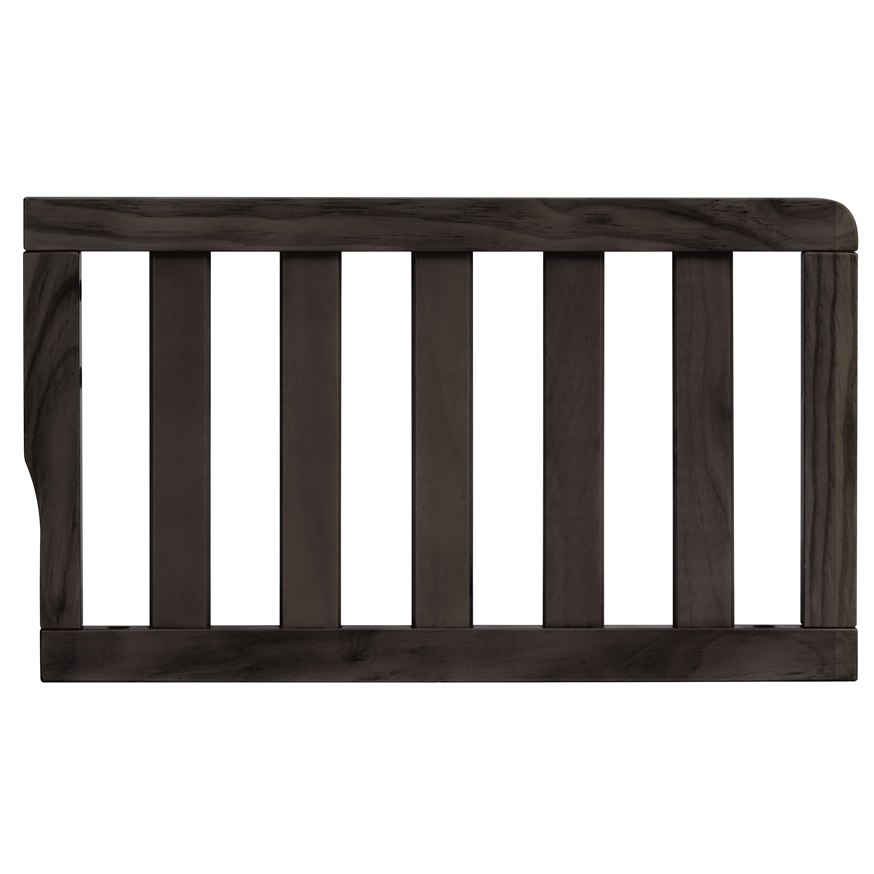 Dream On Me Convertible Crib Toddler Guard Rail in Charcoal Gray ...