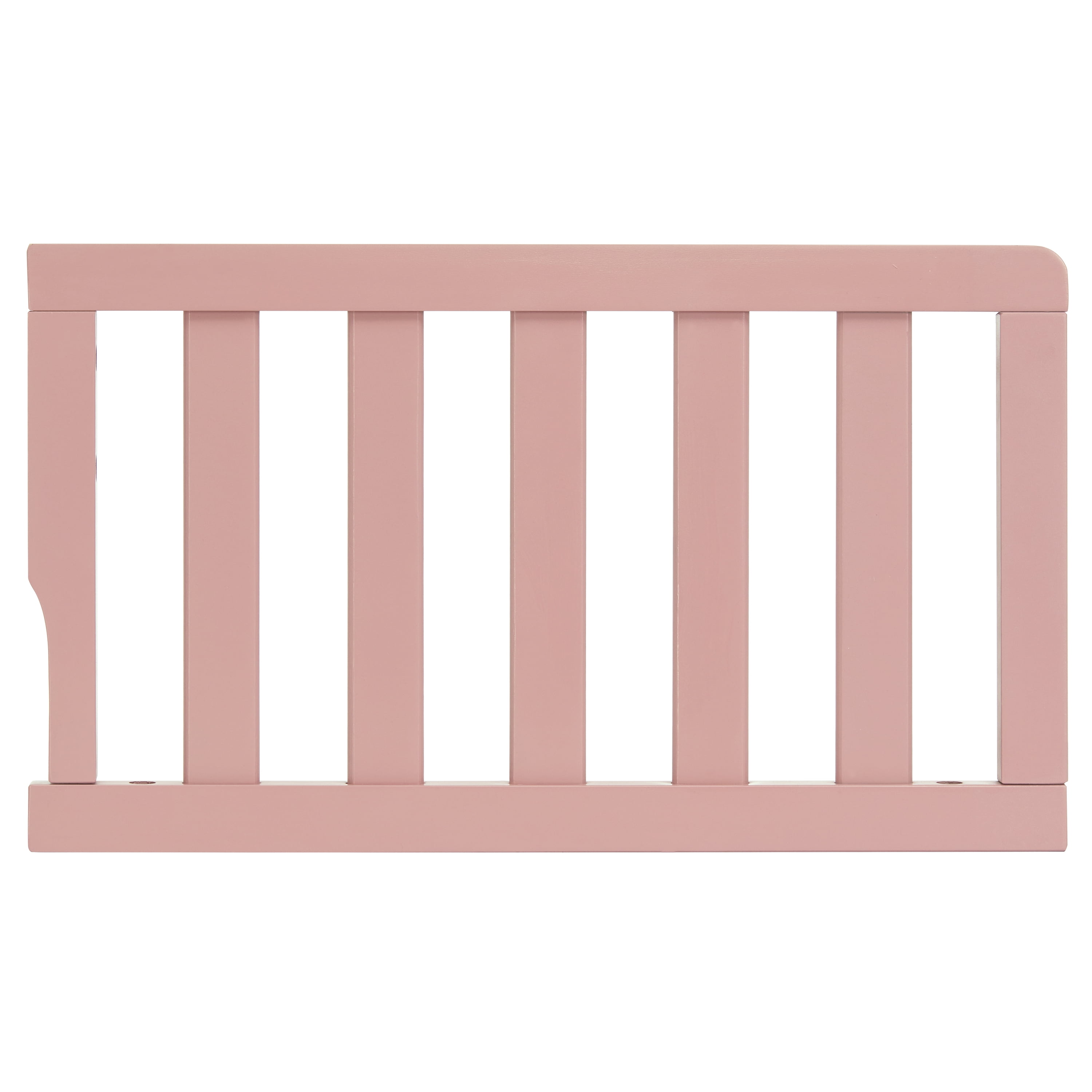 Dream On Me Universal Convertible Crib Toddler Guard Rail, Dusty Pink ...