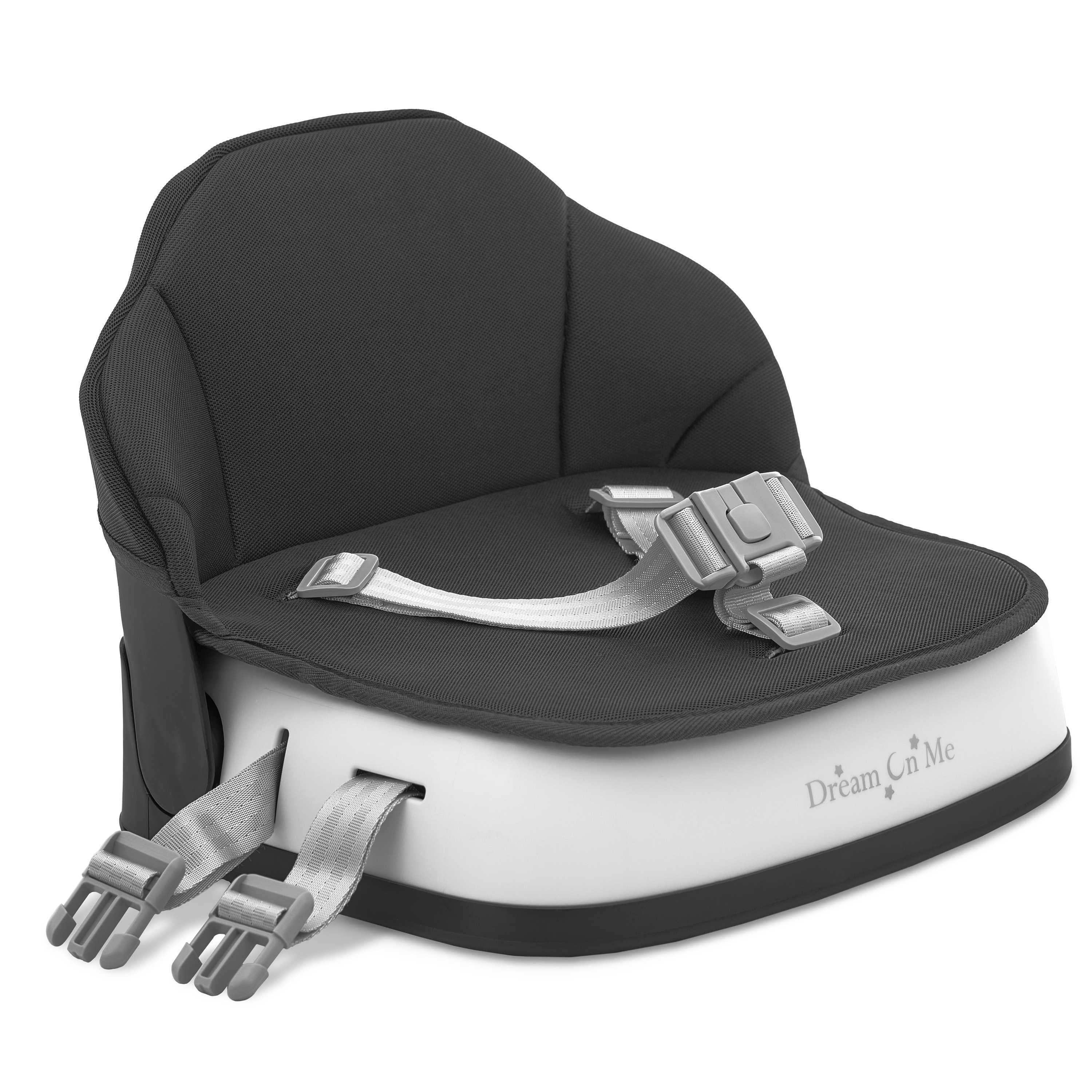 Dream On Me Cozy Pod Booster Seat with Removable Cover, Black - Walmart.com
