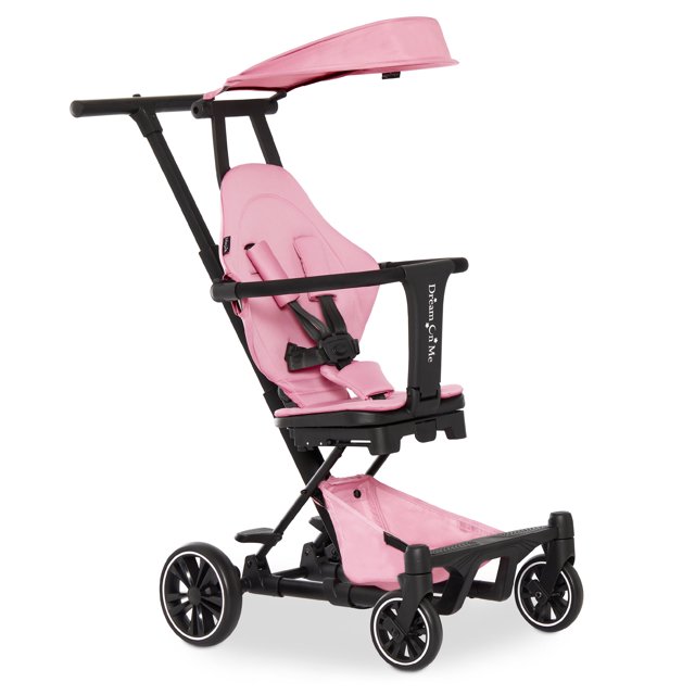 Dream On Me Drift Rider Stroller With Canopy In Pink - Walmart.com