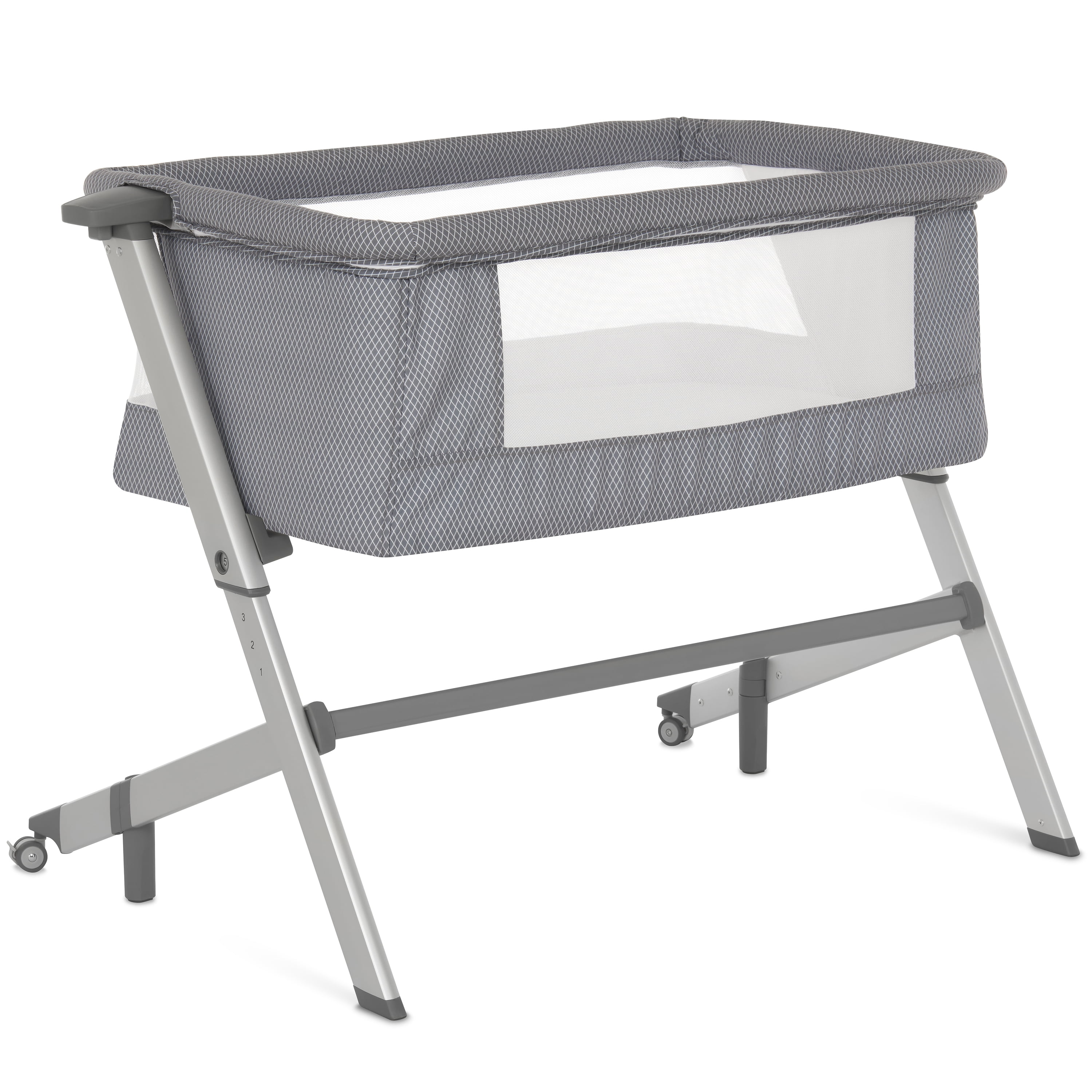 Dream On Me Flora Bassinet with Carry Bag , Compact & Modern, Storm ...