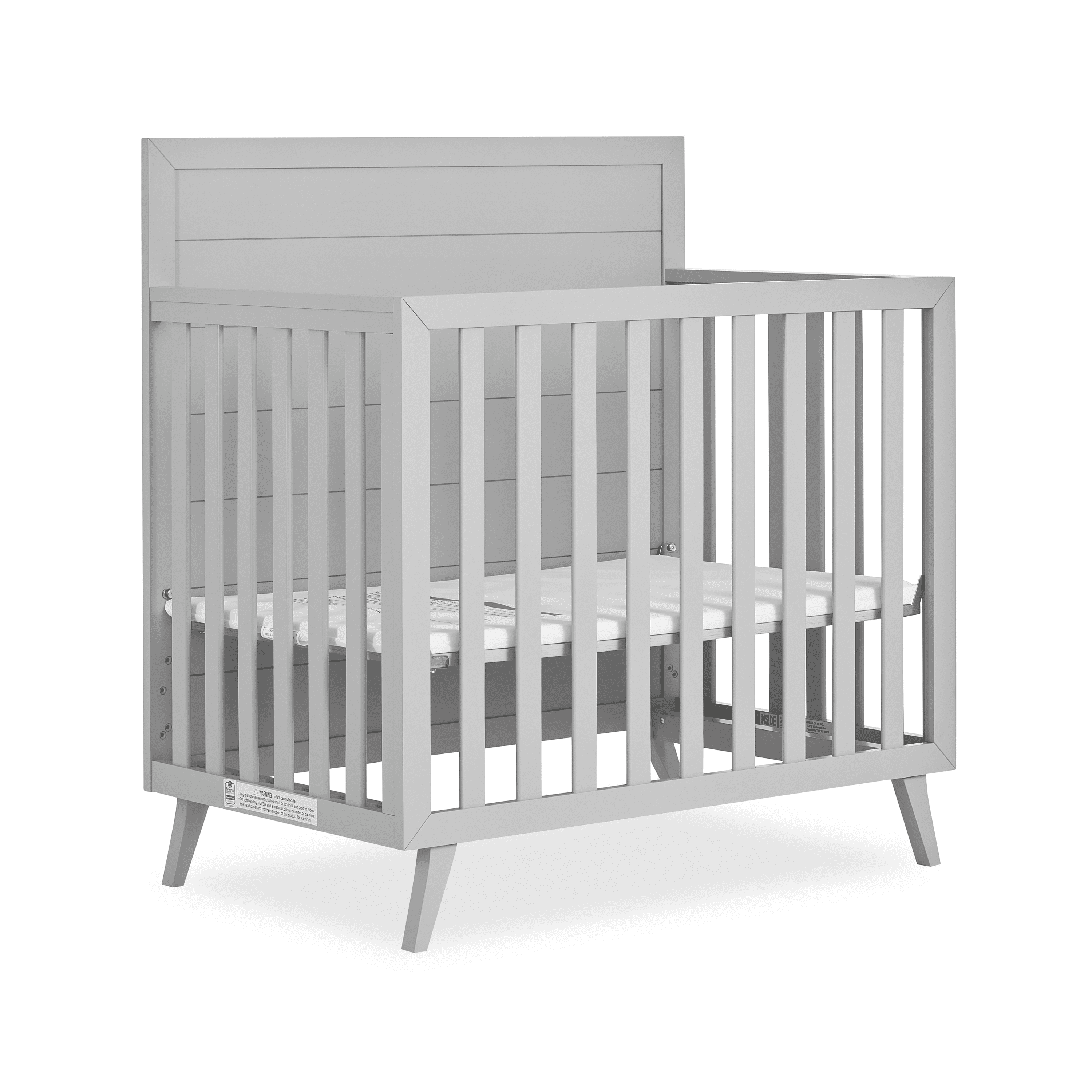 Dream On Me Lexington 4 in 1 Convertible Mini Crib, Sustainable New ...