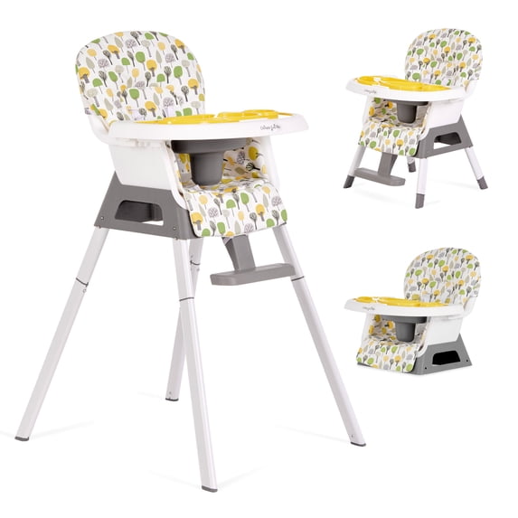 Dream On Me Lightweight & Convertible Curio Sit N Seek High Chair ...