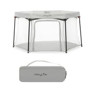 Dream On Me Ziggy Square Playard with Canopy - Walmart.com