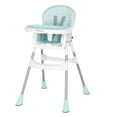 Dream On Me Portable 2-in-1 Table Talk Baby High Chair, Convertible ...