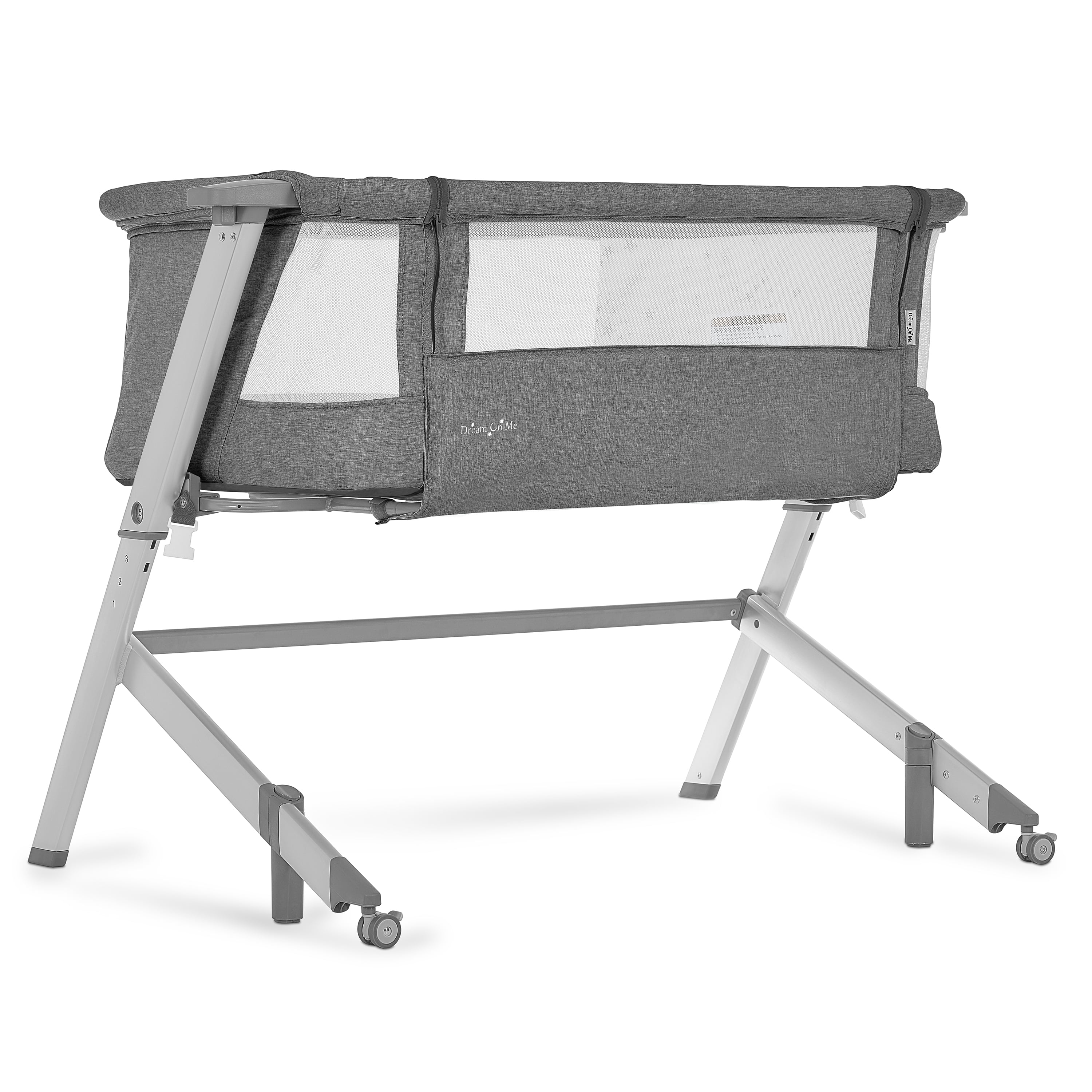 Dream On Me Skylar Bassinet and Bedside Sleeper, JPMA Certified, Easy ...