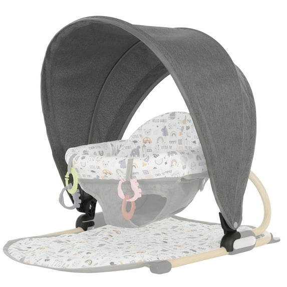 Dream On Me Snug Canopy, Gray, (Model # 430C-GRAY) - Walmart.com