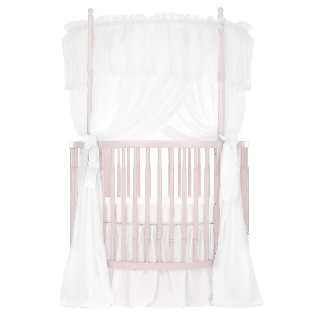 Dream On Me Sophia Posh Circular Mini Crib, Blush Pink - Walmart.com