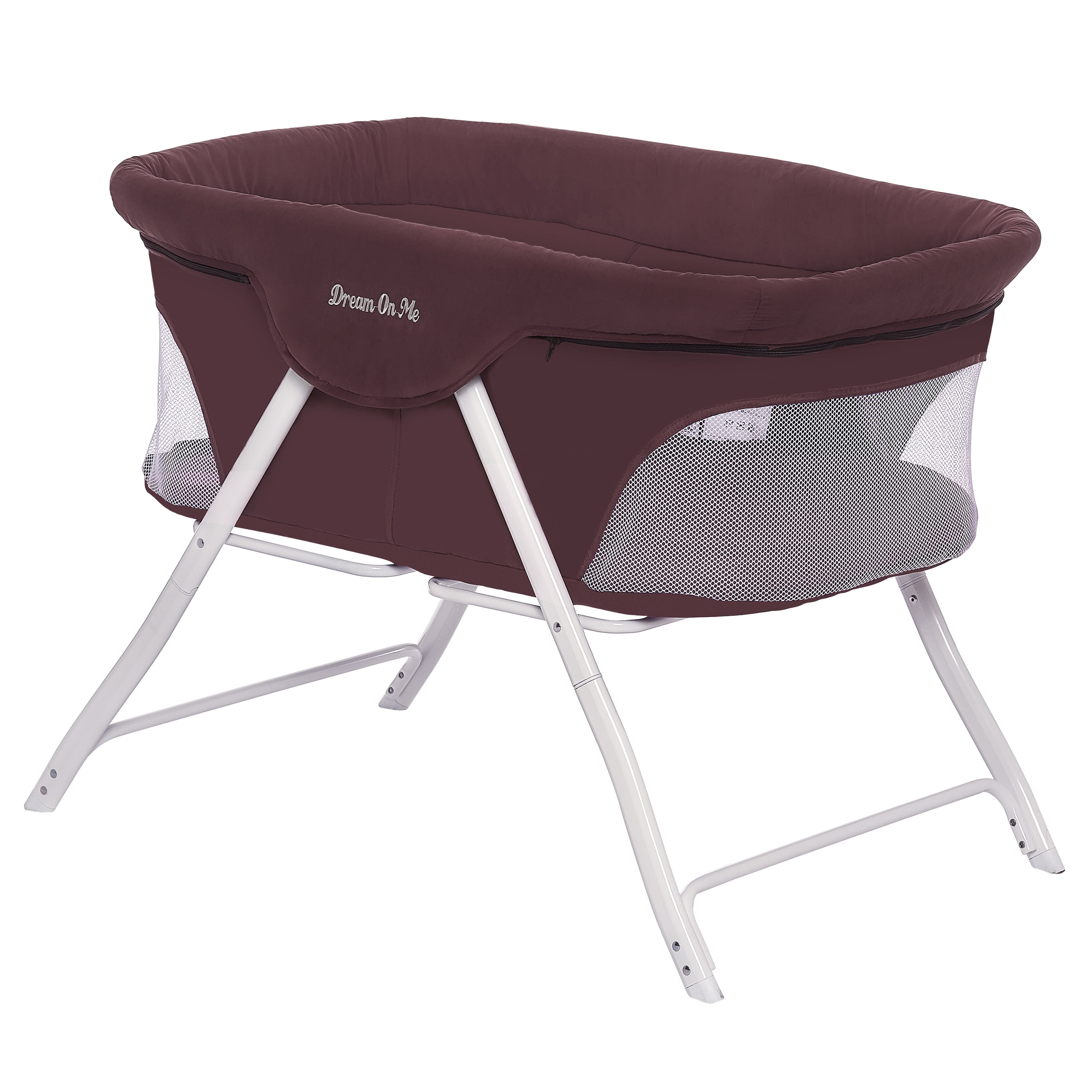 Dream On Me Traveler Portable Bassinet In Berry - Walmart Business Supplies