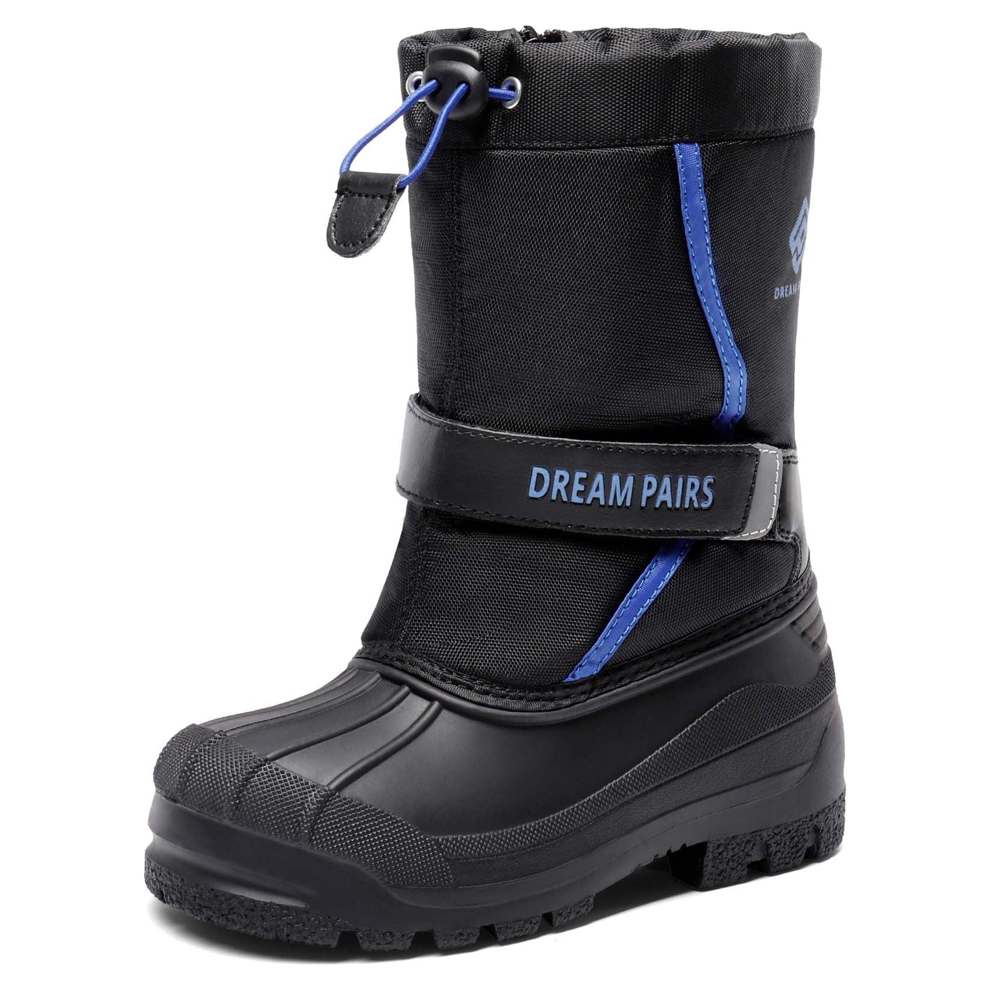 Dream Pairs Big Kid Boys & Girls Mid Calf Waterproof Winter Snow Boots ...