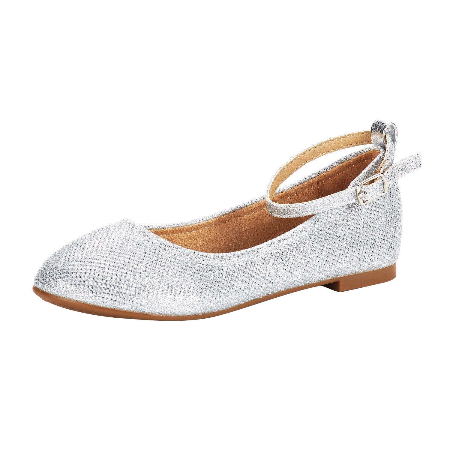 Dream Pairs Girl's Ballerina Flat Shoes Casual Ankle Strap Mary Jane ...
