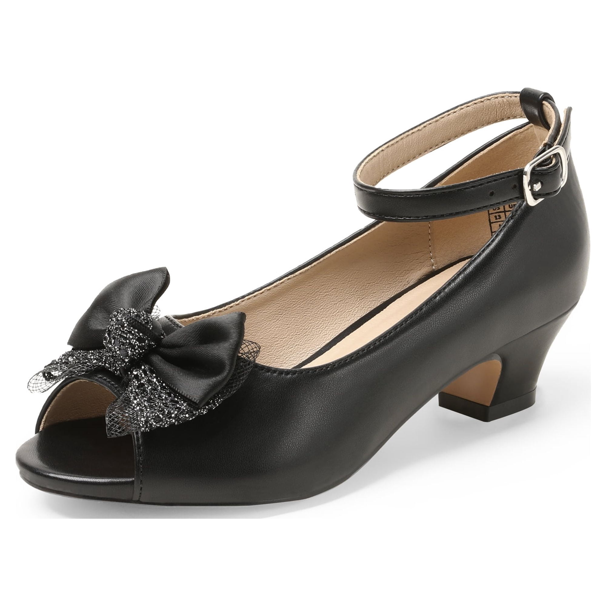 Dream Pairs Girls Dress Shoes Princess Wedding Party Flower Open-Toe ...