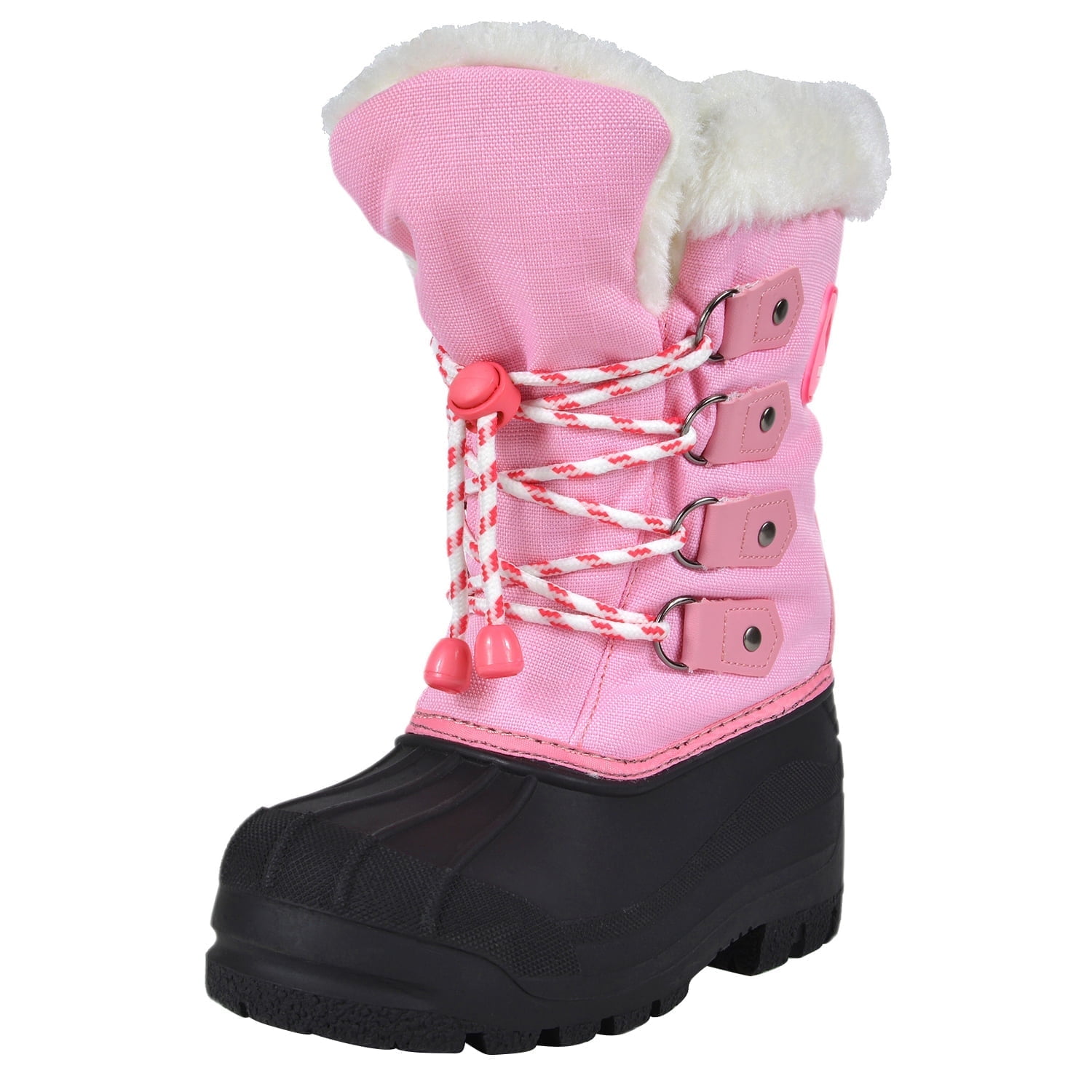 BURUDANI Kids Boys Girls Winter Snow Boots Insulated Outdoor Snow Boots ...