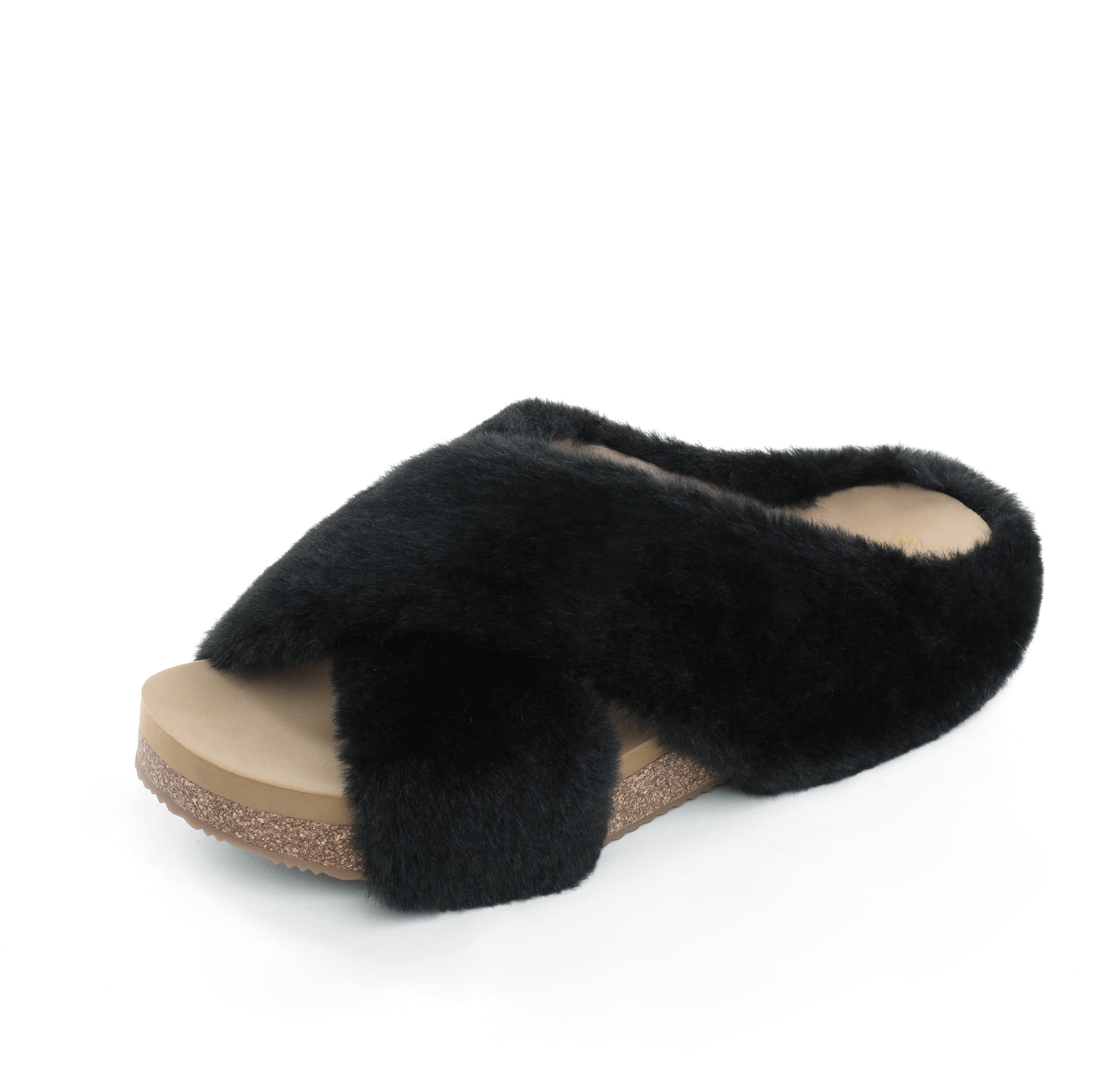 DREAM PAIRS Women's Fluffy House Shoes,Comfy Fuzzy Bedroom Non Slip ...