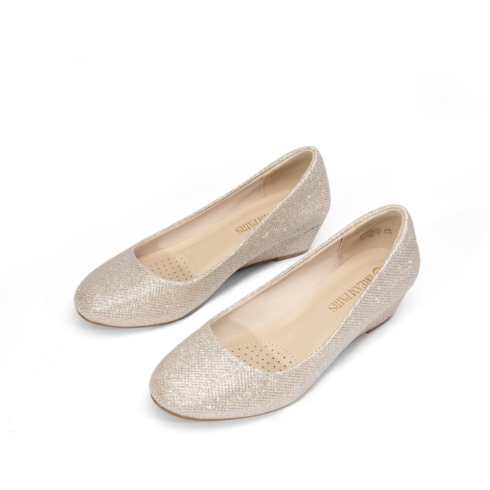 BURUDANI Women's Mid Wedge Heel Pump Shoes Debbie - Walmart.com