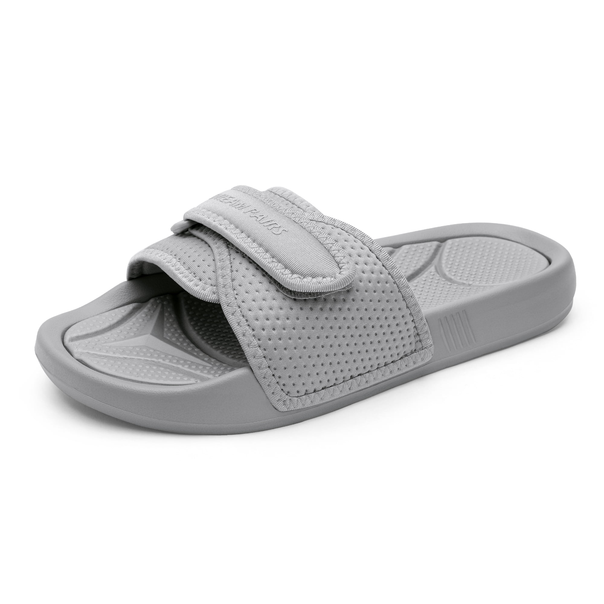 DREAM PAIRS Women's Summer Adjustable Athletic Slide Sandals Arch ...