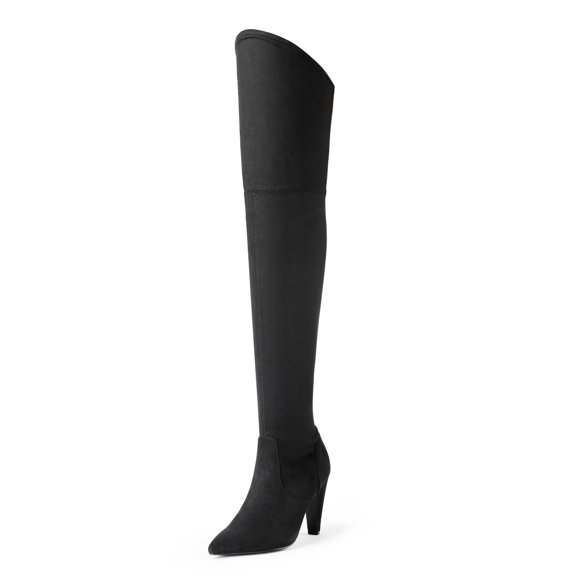 Dream Pairs Women's Thigh High Boots Over The Knee Heels Long Sexy ...