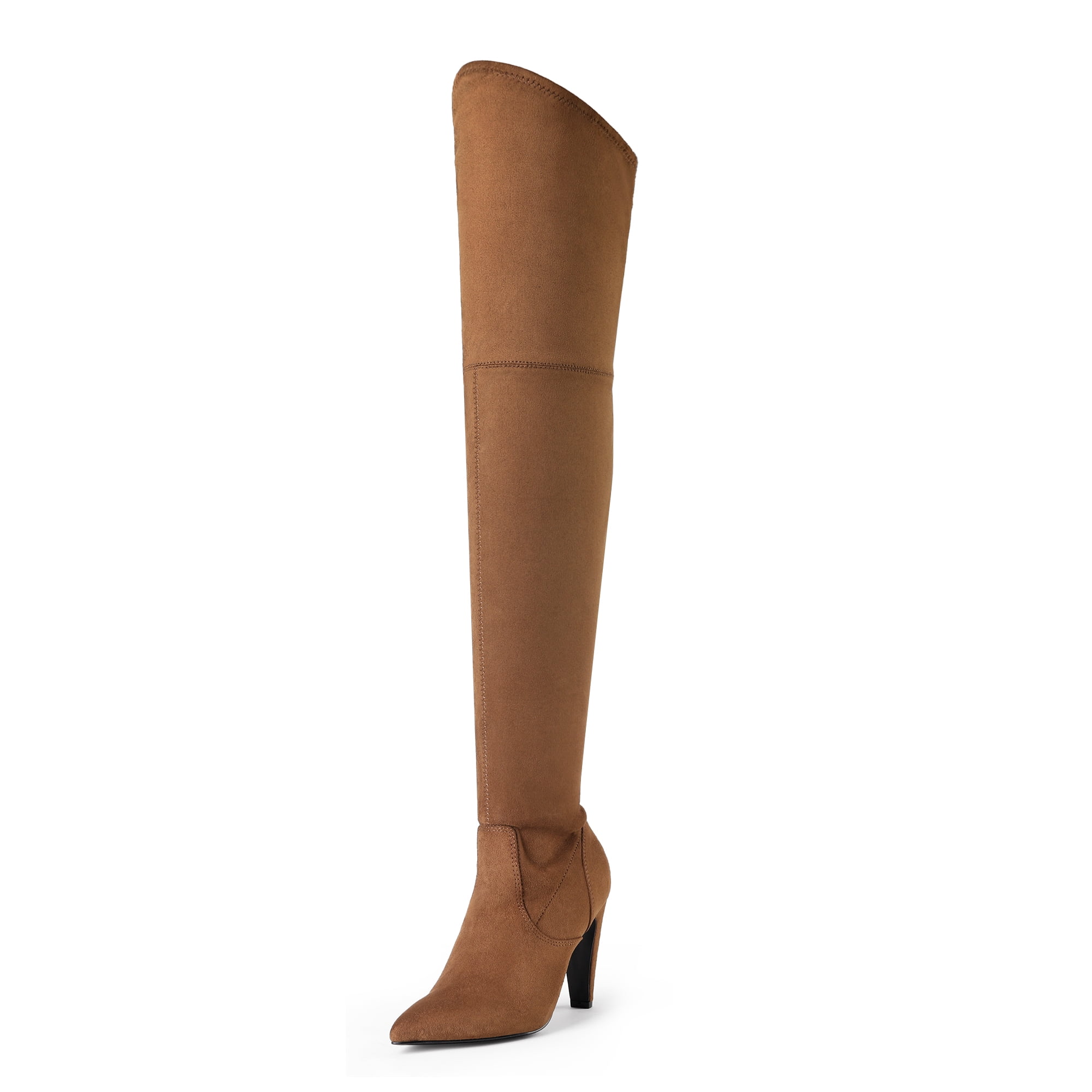Dream Pairs Women's Thigh High Boots Over The Knee Heels Long Sexy ...