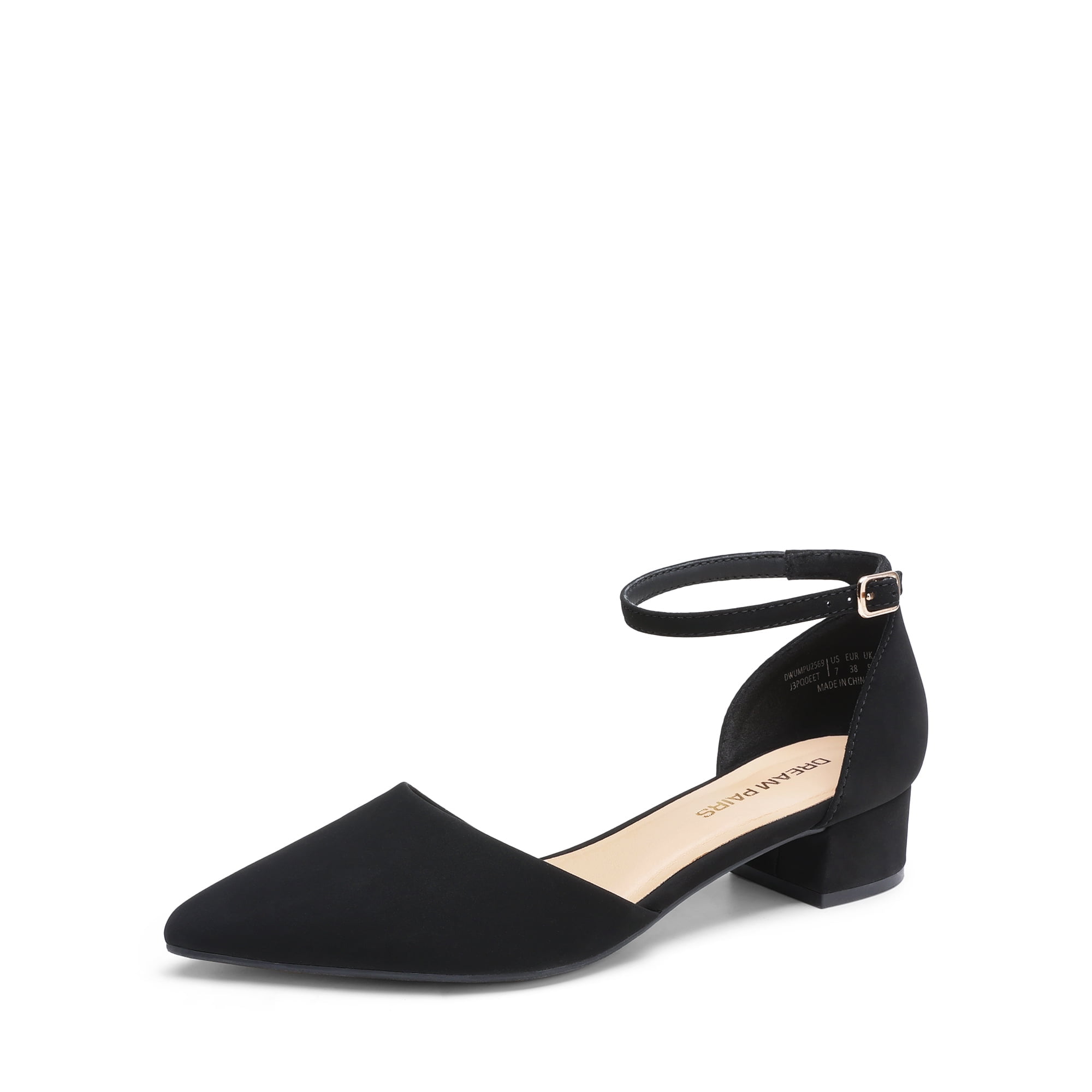 Dream Pairs Women's Work Block Heel Dress Shoes Closed Toe - Walmart.com