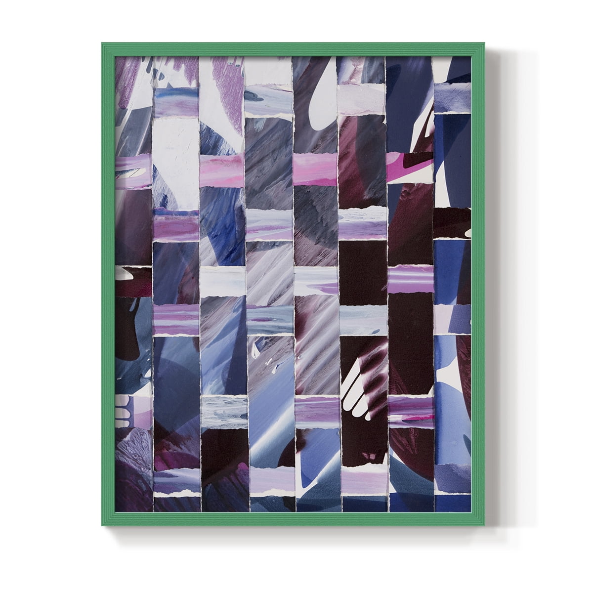 Dream Portals Framed Print in Green Solid Wood Framed Print No Nail ...