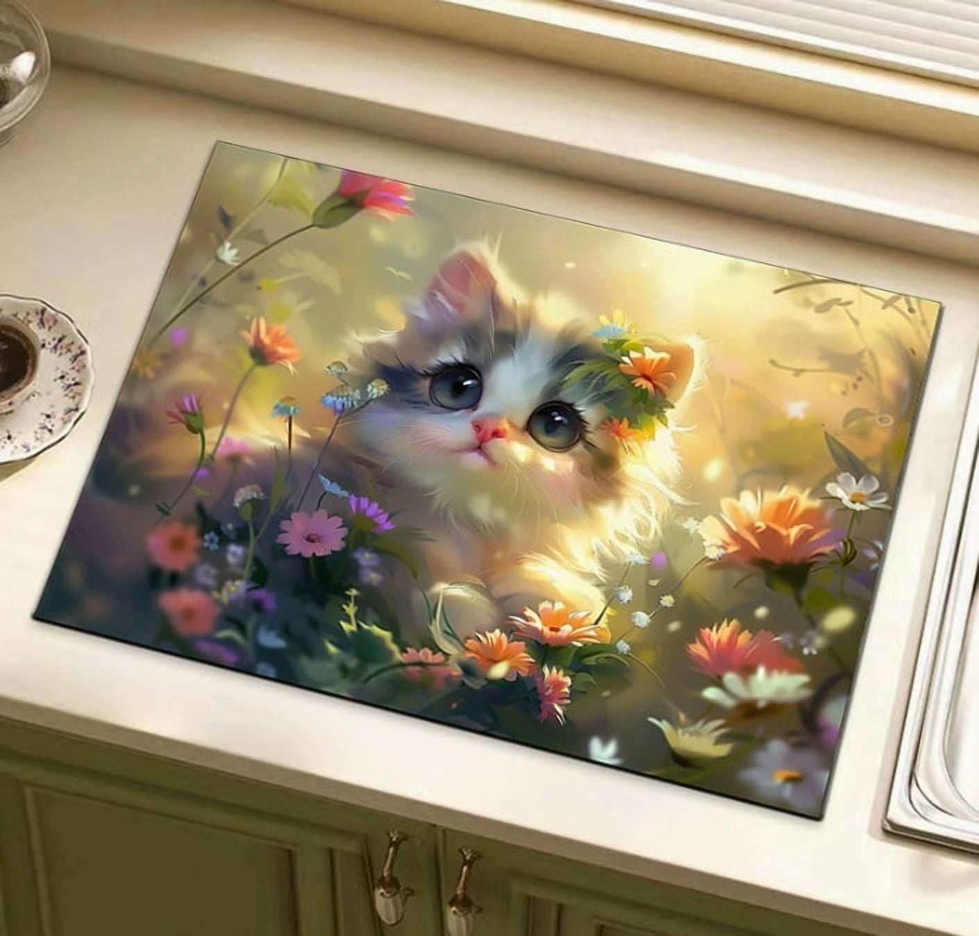 Dream Puppy Diatom Mud Absorbent Kitchen Countertop Drain Pad - No-Wash ...