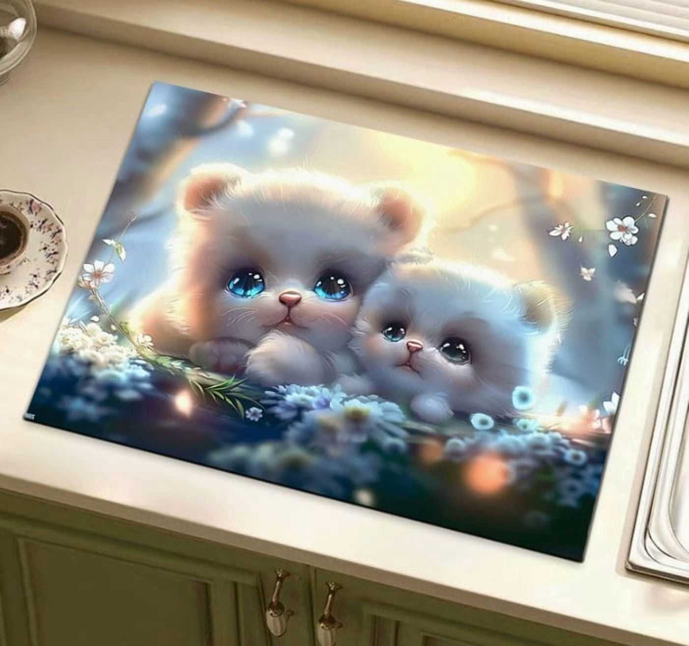Dream Puppy Diatom Mud Absorbent Kitchen Countertop Drain Pad - No-Wash ...