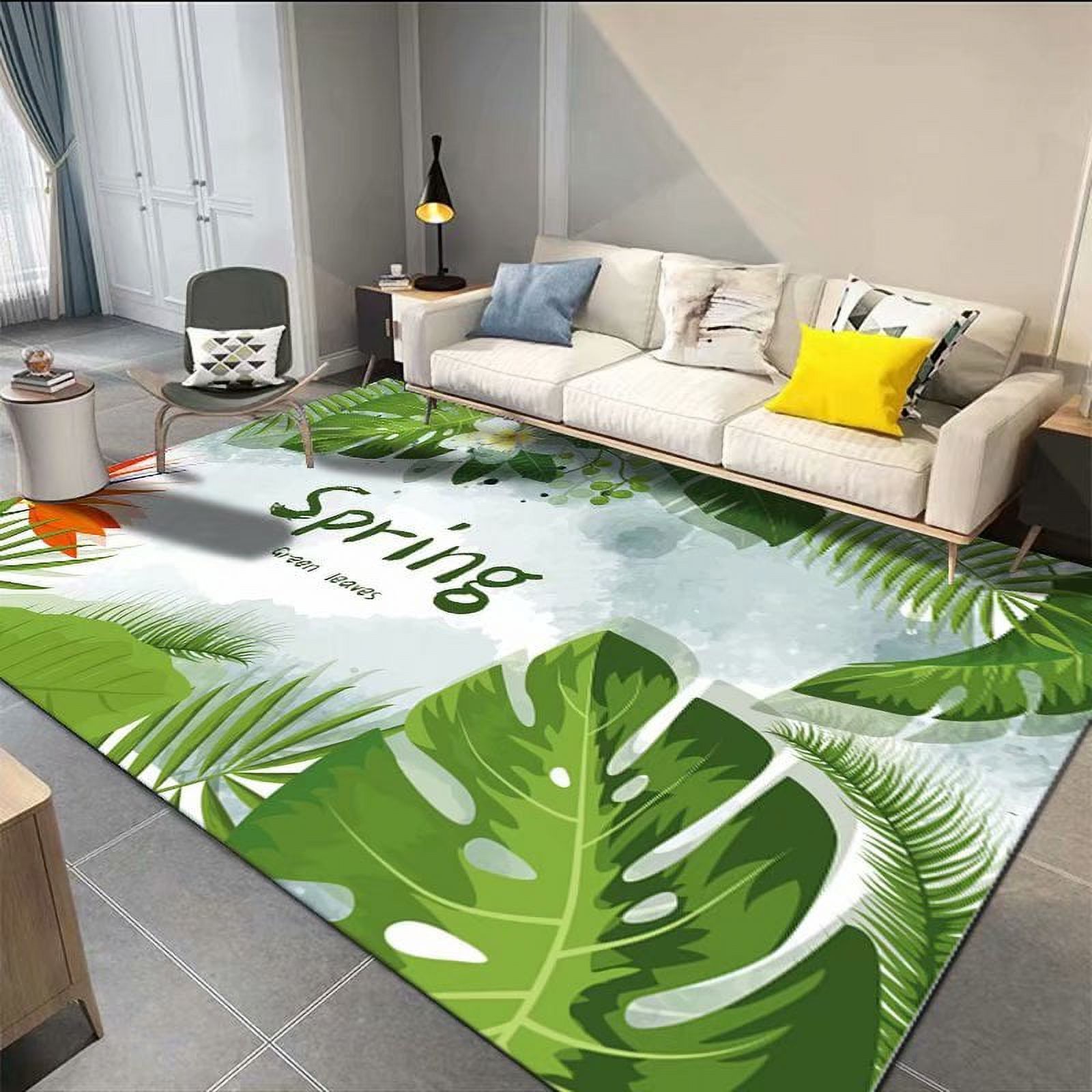 Dream Purple Rose Flower pattern Carpets for Living room Bedroom Area ...