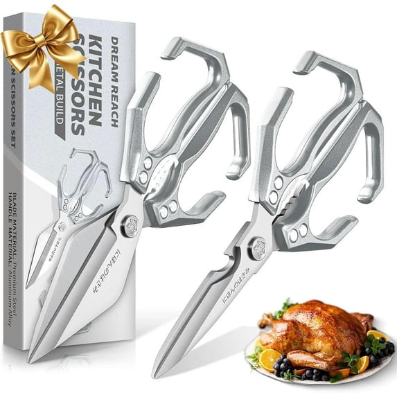 Dream Reach Kitchen Scissors Set - Multifunctional Heavy-Duty Kitchen ...