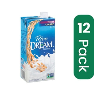 Dream Rice Dream Vanilla 32 oz (Pack Of 12) - Walmart.com