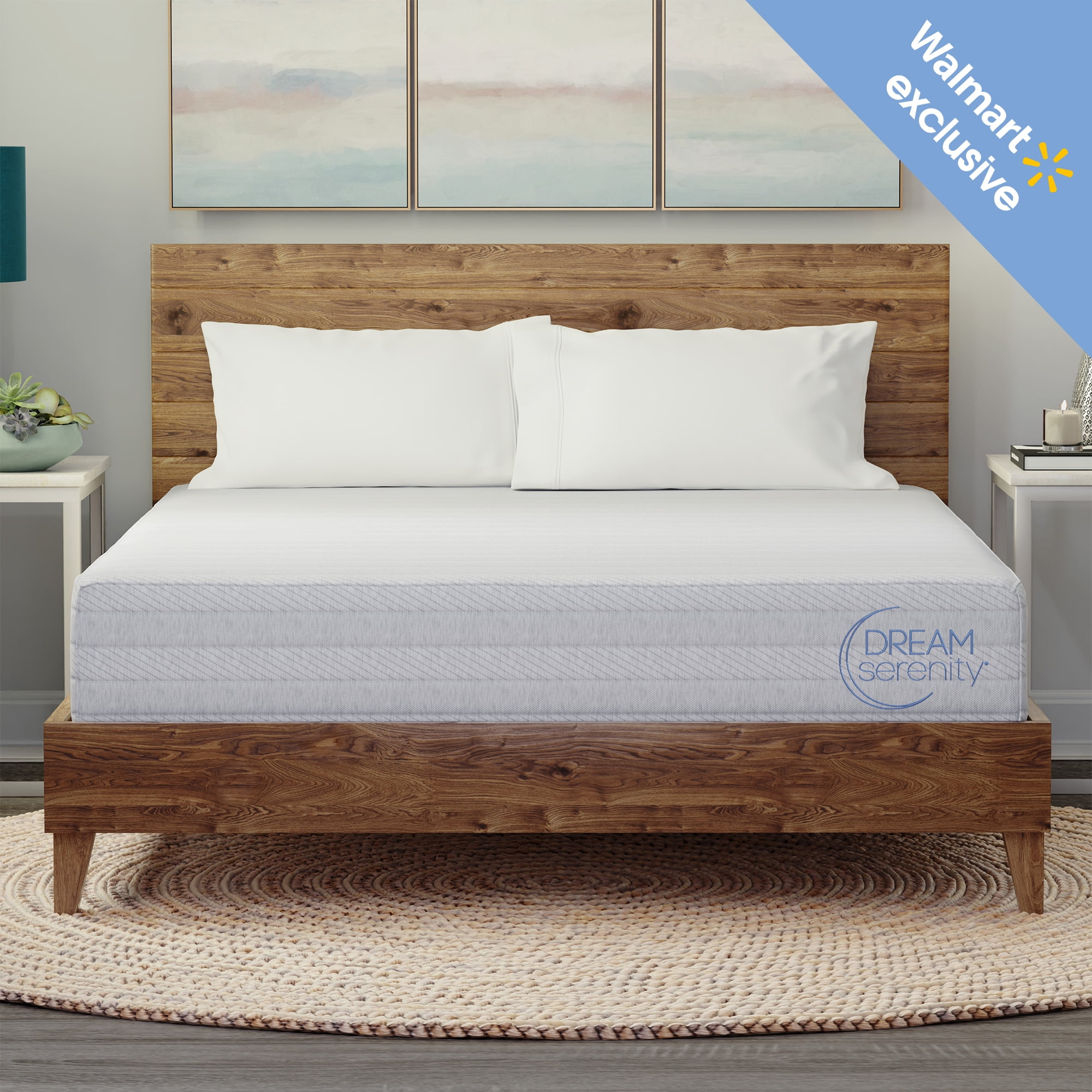Dream Serenity Restorative 10" Gel Memory Foam Mattress, Firm, Full ...