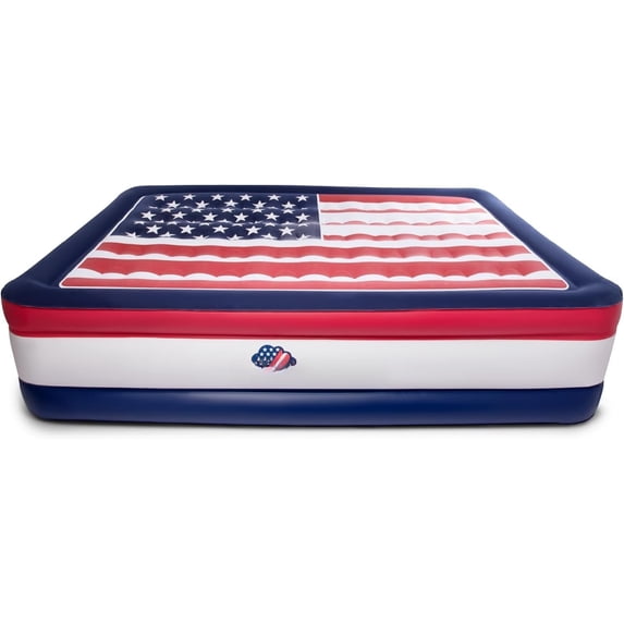 Dream Series Luxury Air Mattress with ComfortCoil Technology & Built-in ...