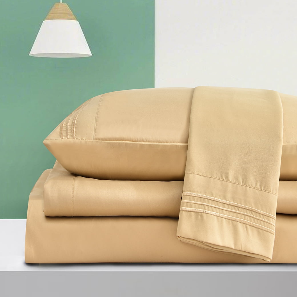 Dream Sleep Rayon Made from Bamboo Bed Sheets Set-Ultra Soft Sheets ...