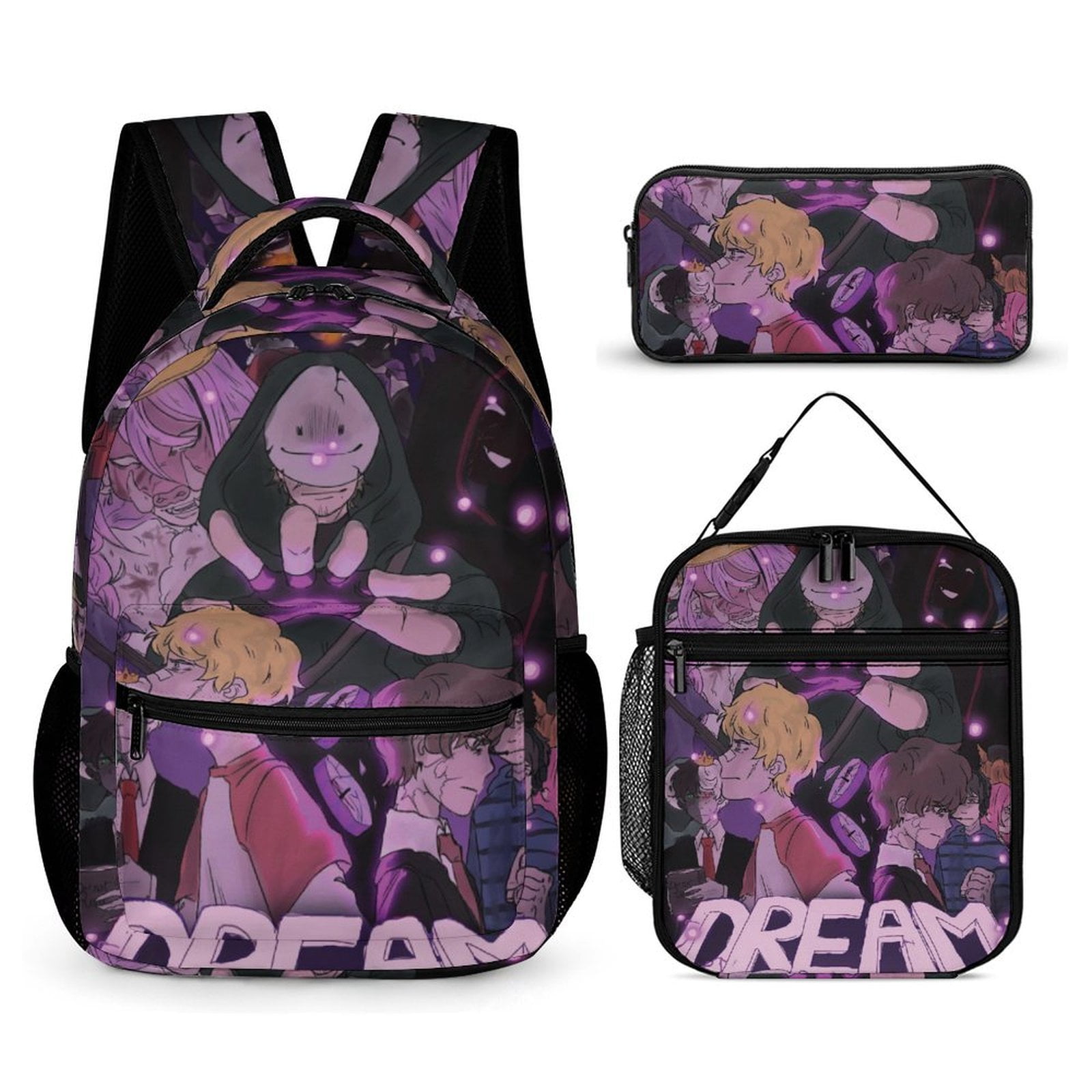 Dream Smp Room Decor 16 Inch Backpack with Adjustable Shoulder Straps ...