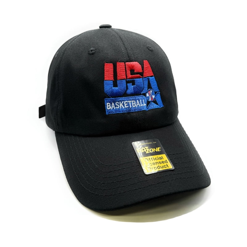 Dream Team Dad Hat Strapback (Black) - Walmart.com